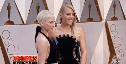 Michelle Williams Oscars GIF by The Academy Awards - Find & Share on GIPHY