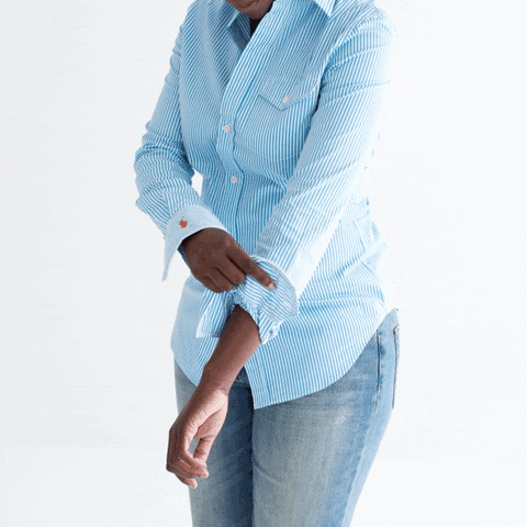 Ways To Cuff Your Sleeves GIF by Glamour - Find & Share on GIPHY