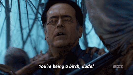Mad Season 1 GIF by Ash vs Evil Dead - Find & Share on GIPHY