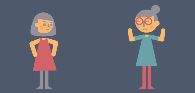 Friendship Fighting GIF by Christina Lu - Find & Share on GIPHY