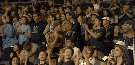 Fans Cheer GIF by Philadelphia Union - Find & Share on GIPHY