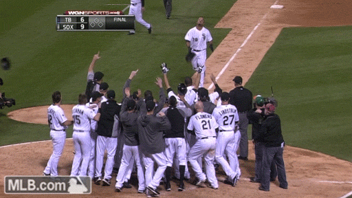 Celebration Player GIF by MLB - Find & Share on GIPHY