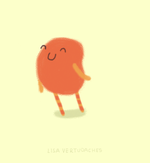 Happy Animation GIF by Lisa Vertudaches - Find & Share on GIPHY
