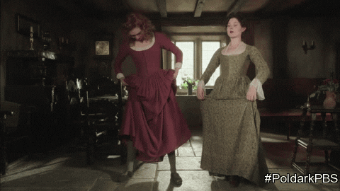 Curtsy GIF by MASTERPIECE | PBS - Find & Share on GIPHY