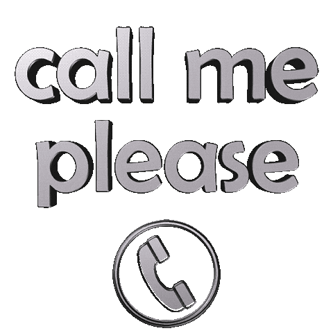 Call Me Please Sticker by Hi-Art for iOS & Android | GIPHY