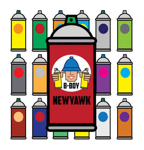 Graffiti B-Boy Art GIF by Ryan Seslow - Find & Share on GIPHY