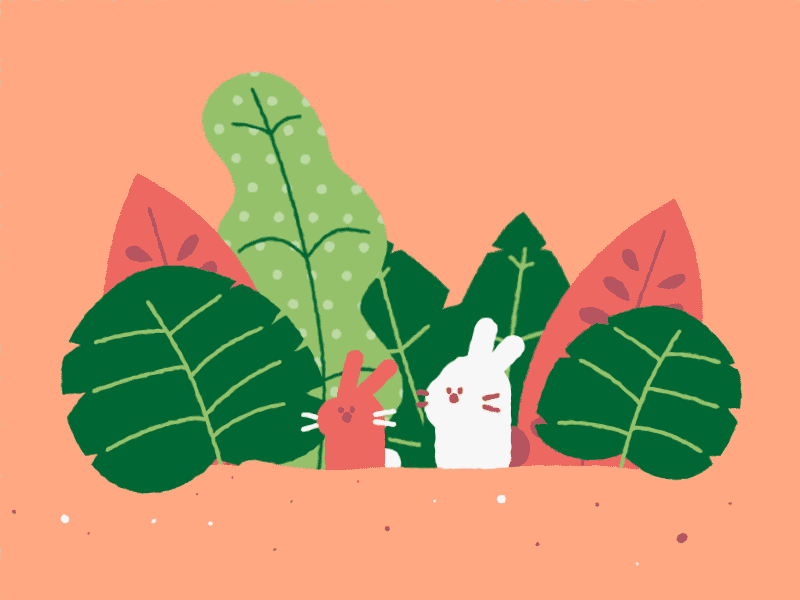 Jump Bunny GIF by Oliver Sin - Find & Share on GIPHY