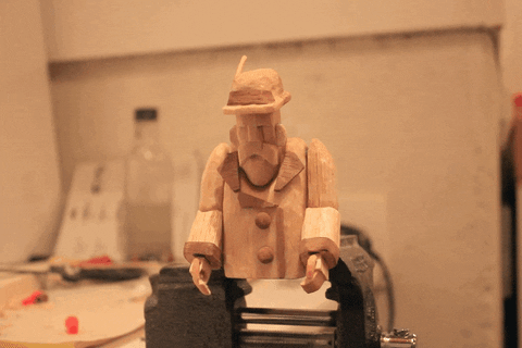 Stop Motion Puppet GIF by RayFChang - Find & Share on GIPHY