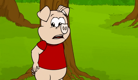 Sad Pig GIF by Estudios Animeco - Find & Share on GIPHY