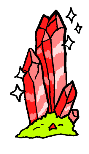 Crystal Ruby Sticker by Originals for iOS & Android | GIPHY