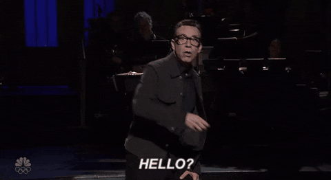 Fred Armisen Hello GIF by Saturday Night Live - Find & Share on GIPHY