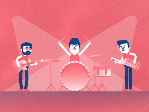 Rock Band GIF by Oliver Sin - Find & Share on GIPHY