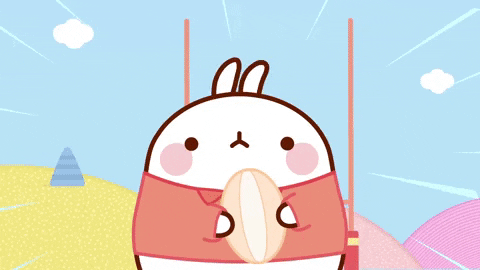 Fun Running GIF by Molang.Official - Find & Share on GIPHY