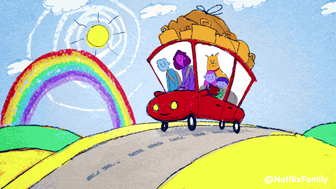 Road Trip Travel GIF by NETFLIX - Find & Share on GIPHY