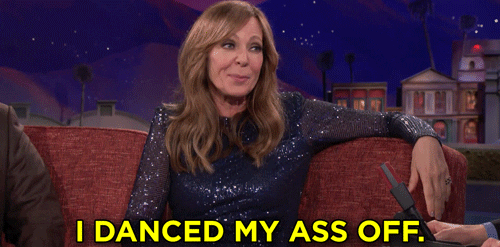 Allison Janney Dancing GIF by Team Coco - Find & Share on GIPHY