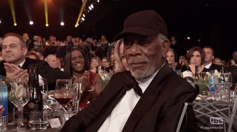 Morgan Freeman GIF by SAG Awards - Find & Share on GIPHY