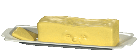 Butter Sticker by jellygummies for iOS & Android | GIPHY