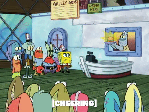 Season 5 The Original Fry Cook GIF by SpongeBob SquarePants - Find ...