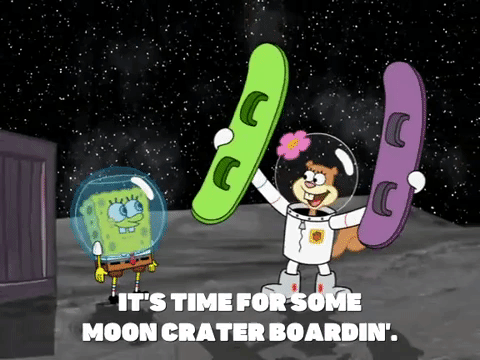 Season 8 Spongebob'S Runaway Roadtrip: Mooncation GIF by SpongeBob ...