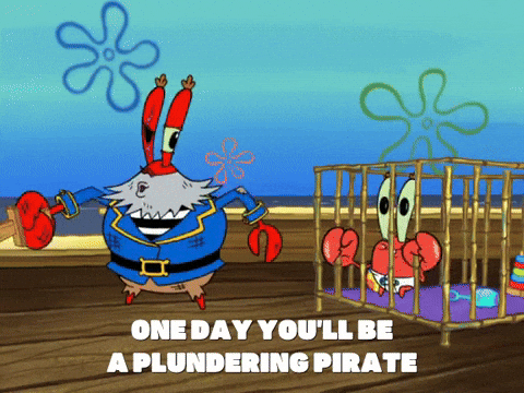 Season 6 Grandpappy The Pirate GIF by SpongeBob SquarePants - Find ...