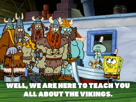 Season 6 Dear Vikings GIF by SpongeBob SquarePants - Find & Share on GIPHY