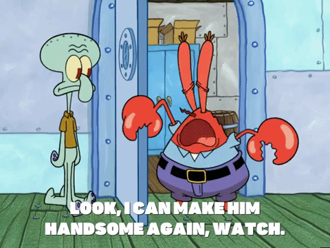 Season 5 The Two Faces Of Squidward GIF by SpongeBob SquarePants - Find ...