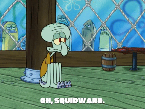 Season 5 The Two Faces Of Squidward GIF by SpongeBob SquarePants - Find ...