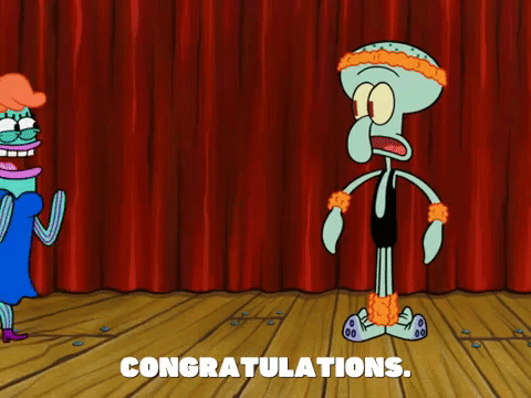 Squidward Dancing Talent Show Gif