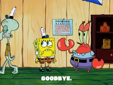Konsep 28+ Goodbye Animated GIFs Spongebob
