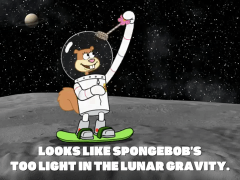 Season 8 Spongebob'S Runaway Roadtrip: Mooncation GIF by SpongeBob ...