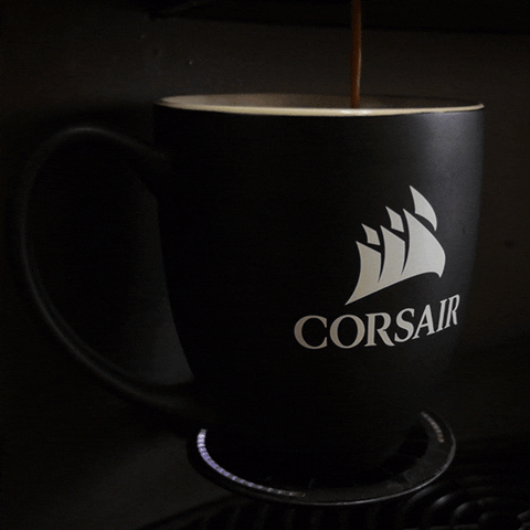 Morning Joe Coffee GIF by CORSAIR - Find & Share on GIPHY