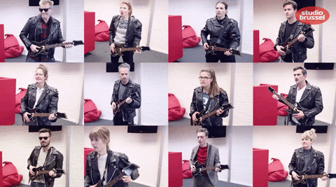 Guiter Hero GIF by Studio Brussel - Find & Share on GIPHY