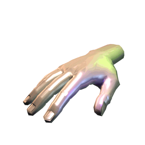 3D Hand Sticker by Shallow Lagoon for iOS & Android | GIPHY