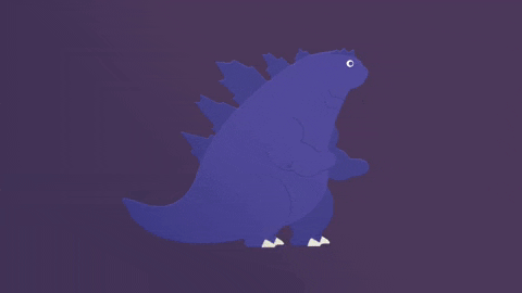 T-Rex Animation GIF by pedroallevato - Find & Share on GIPHY