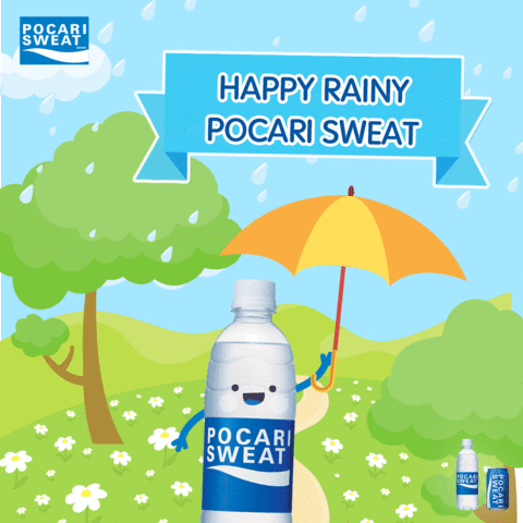 Happy Rainy Day... - Pocari Sweat Thailand