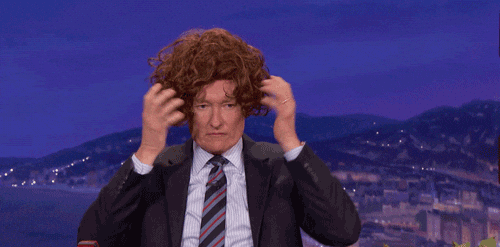 Conan Obrien Wig GIF by Team Coco - Find & Share on GIPHY