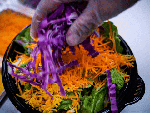 Lunch Salad Gif By Russ Gif - Find & Share on GIPHY