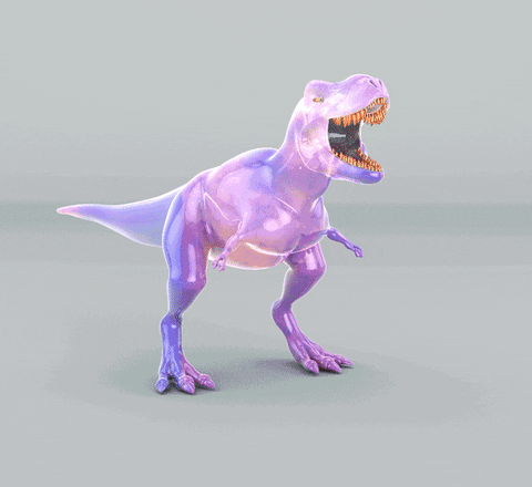 T Rex Design GIF by Last Lauf - Find & Share on GIPHY