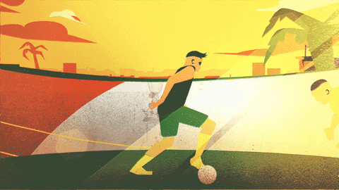Animation Football GIF by pedroallevato - Find & Share on GIPHY