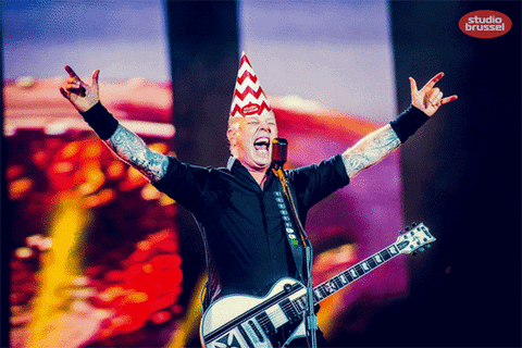 James Hetfield GIF by Studio Brussel - Find & Share on GIPHY