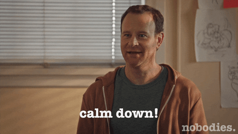 Calm Down Tv Land GIF by nobodies. - Find & Share on GIPHY