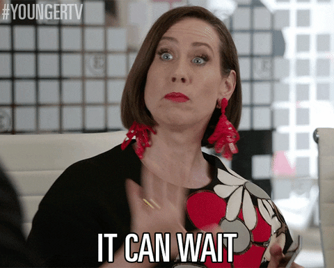 It Can Wait Tv Land GIF by YoungerTV - Find & Share on GIPHY