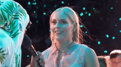 Winning Lindsey Vonn GIF by Kids Choice Sports 2017 - Find & Share on GIPHY