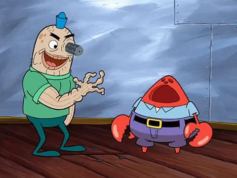 Season 4 Fear Of The Krabby Patty GIF by SpongeBob SquarePants - Find ...