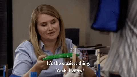 Comedy Central Jillian Belk GIF by Workaholics - Find & Share on GIPHY