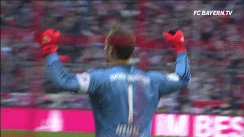 Happy Manuel Neuer GIF by FC Bayern Munich - Find & Share on GIPHY