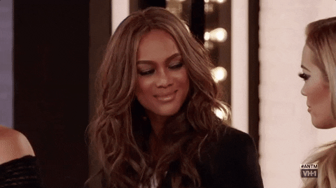 Tyra Banks Smile GIF by America's Next Top Model - Find & Share on GIPHY