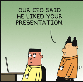 Ceo Likes Asok's Presentation - Dilbert Comic Strip on 2017-06-17 : r ...
