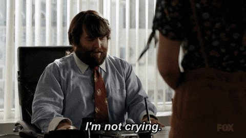 I'M Not Crying Fox Tv GIF by makinghistory - Find & Share on GIPHY