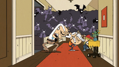 The Loud House Bats GIF by Nickelodeon - Find & Share on GIPHY